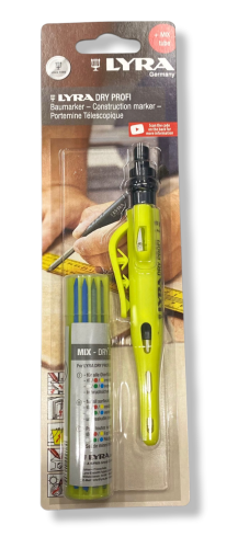 LYRA DRY PROFI MARKER ZNACZNIK + WKŁADY MIX ToolSystem.pl